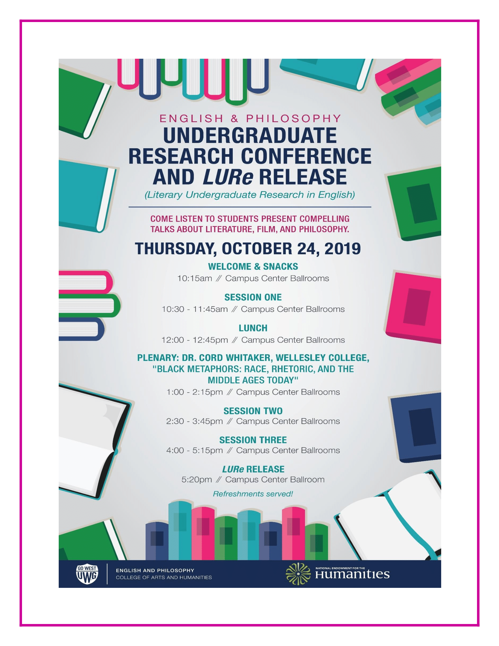 Undergraduate Research Conference & LURe Release 2019 Program – LURe ...